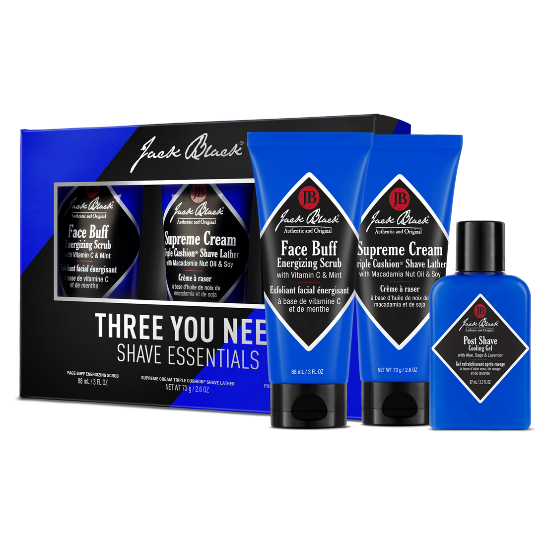 Three You Need Shave Set | Jack Black